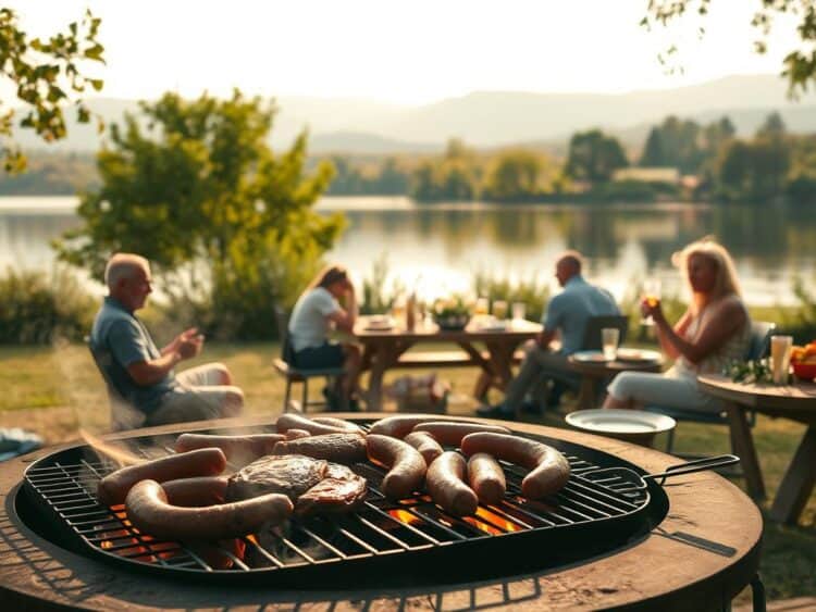 Grillen mit Freunden am See - Organisation und Planungstipps